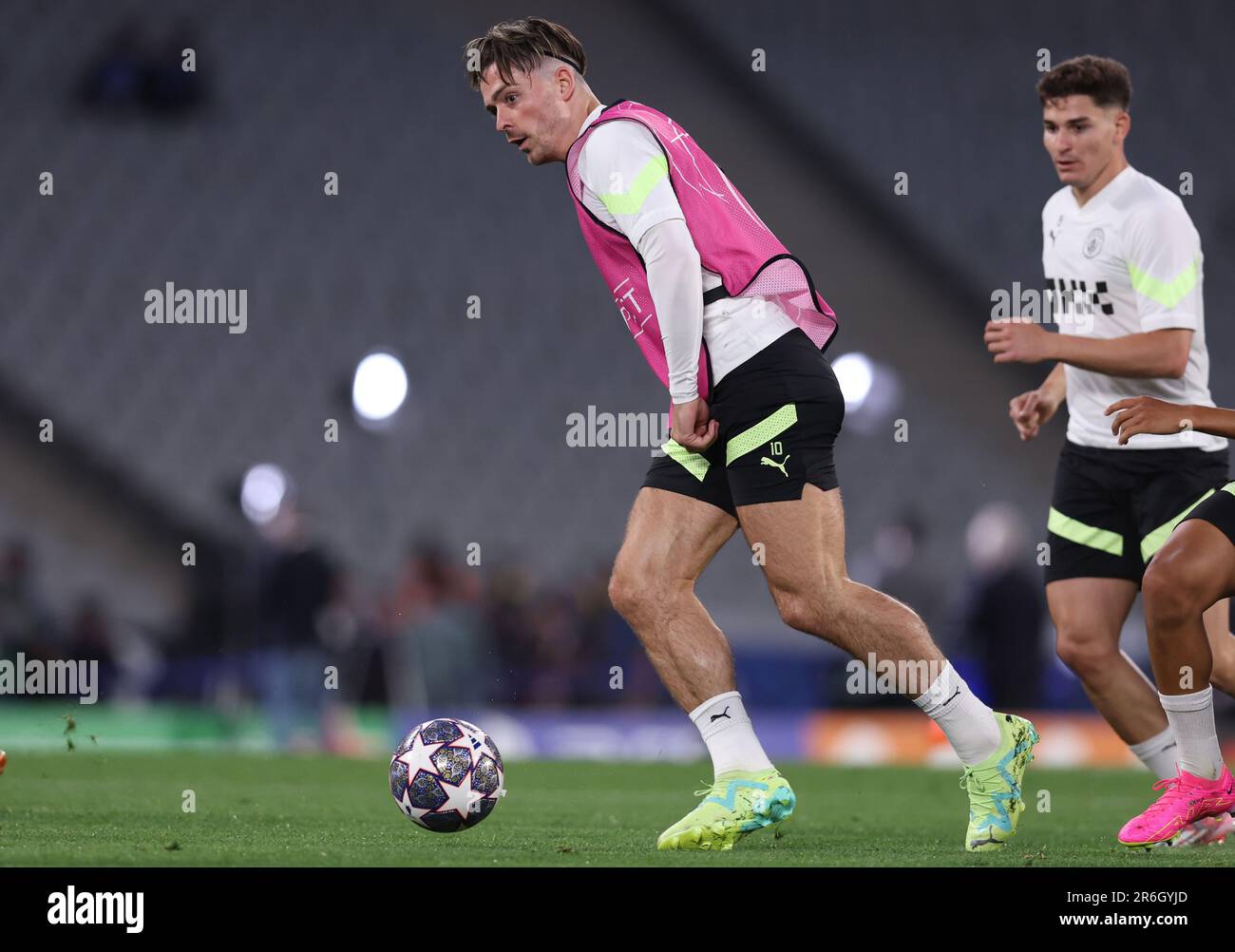 Jack grealish training hi-res stock photography and images - Alamy