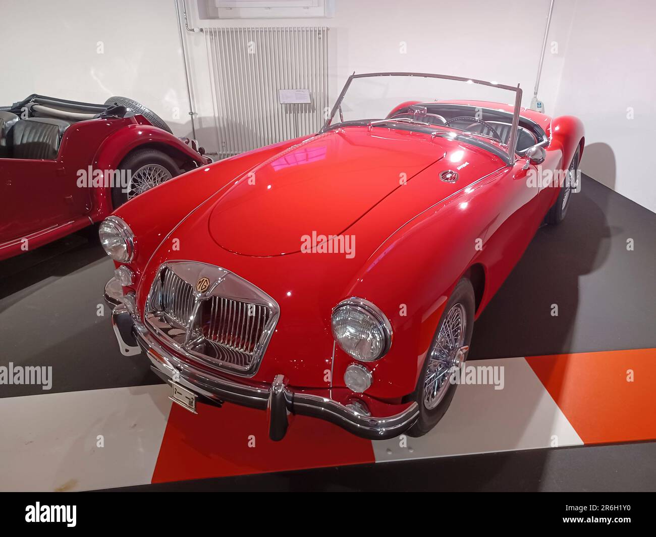 ROMANSHORN, SWITZERLAND - JUNE 4, 2023: MGA Roadster in the Romanshorn ...