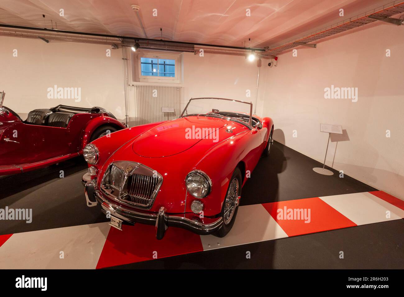 ROMANSHORN, SWITZERLAND - JUNE 4, 2023: MGA Roadster in the Romanshorn ...