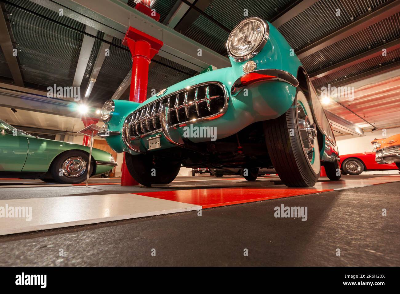 ROMANSHORN, SWITZERLAND - JUNE 4, 2023: Chevrolet Corvette C1 in the ...