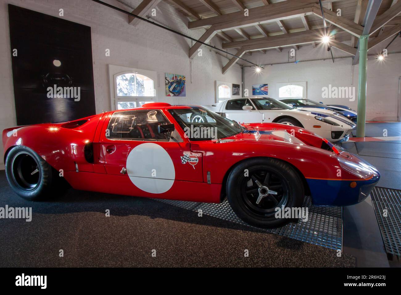 ROMANSHORN, SWITZERLAND - JUNE 4, 2023: Ford gt 40 in the Romanshorn's ...