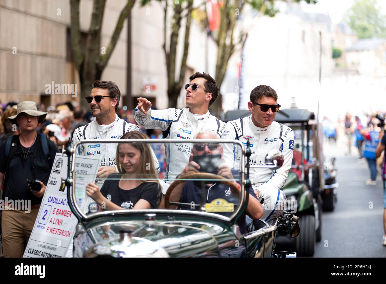 Le Mans, France. 09th June, 2023. 02 BAMBER Earl (nzl), LYNN Alex (gbr ...