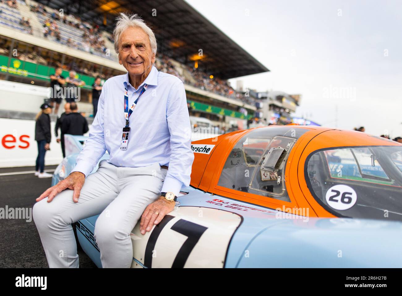 Le Mans, France. 09th June, 2023. BELL Derek, portrait, The Legends of ...