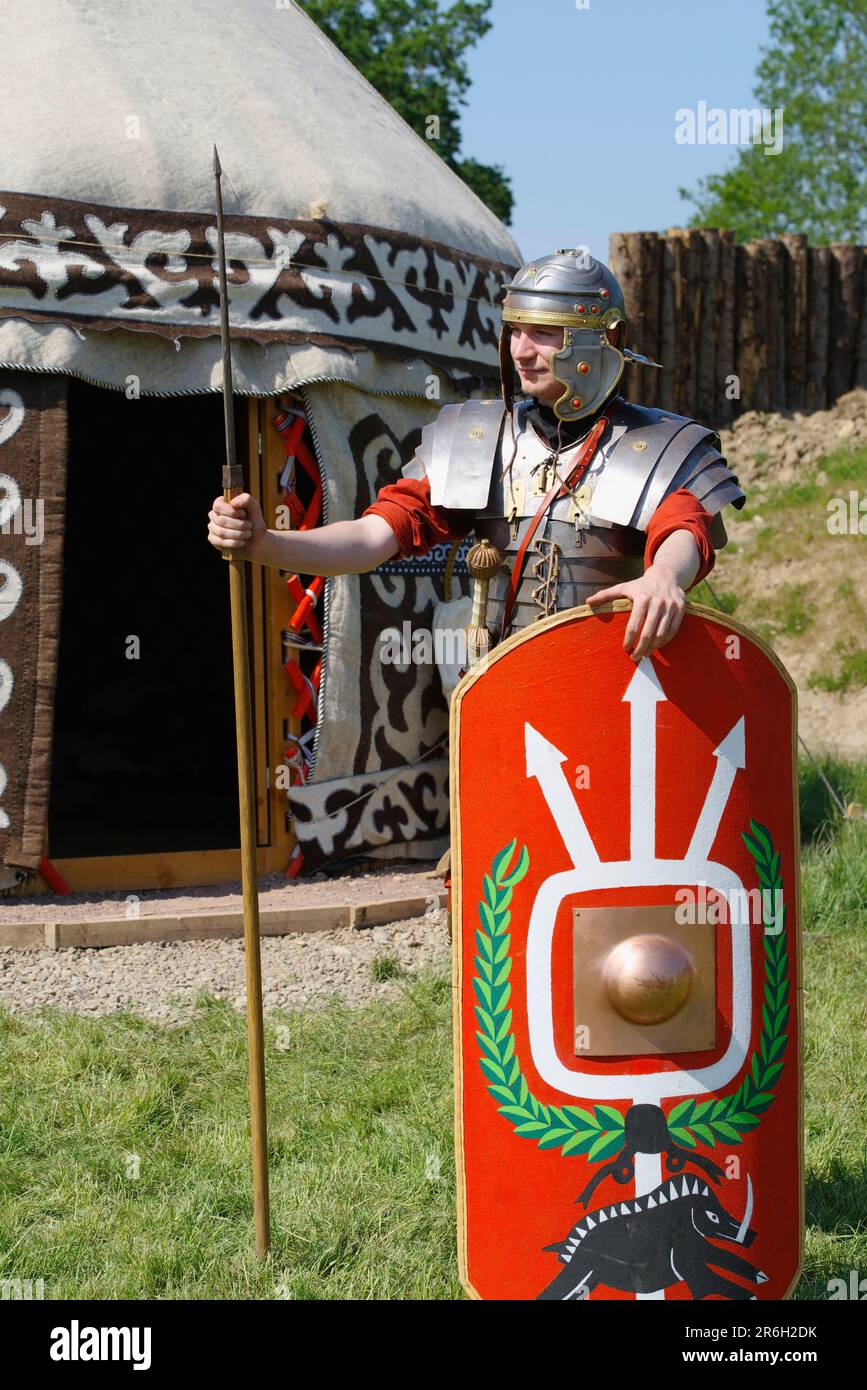 Roman Fort, Roman Event, Park in the Past, Auxilia, Holt, Wrexham ...
