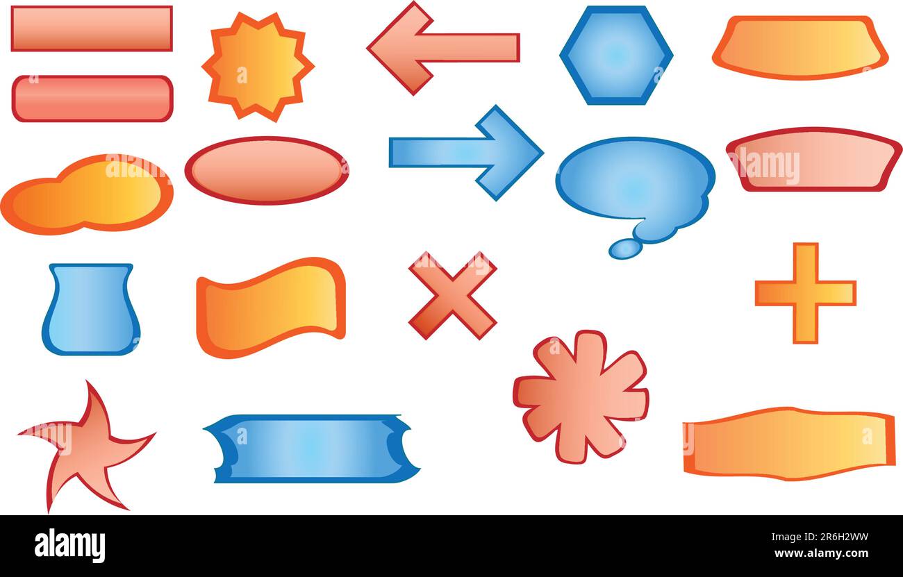 vector button illustration Stock Vector Image & Art - Alamy