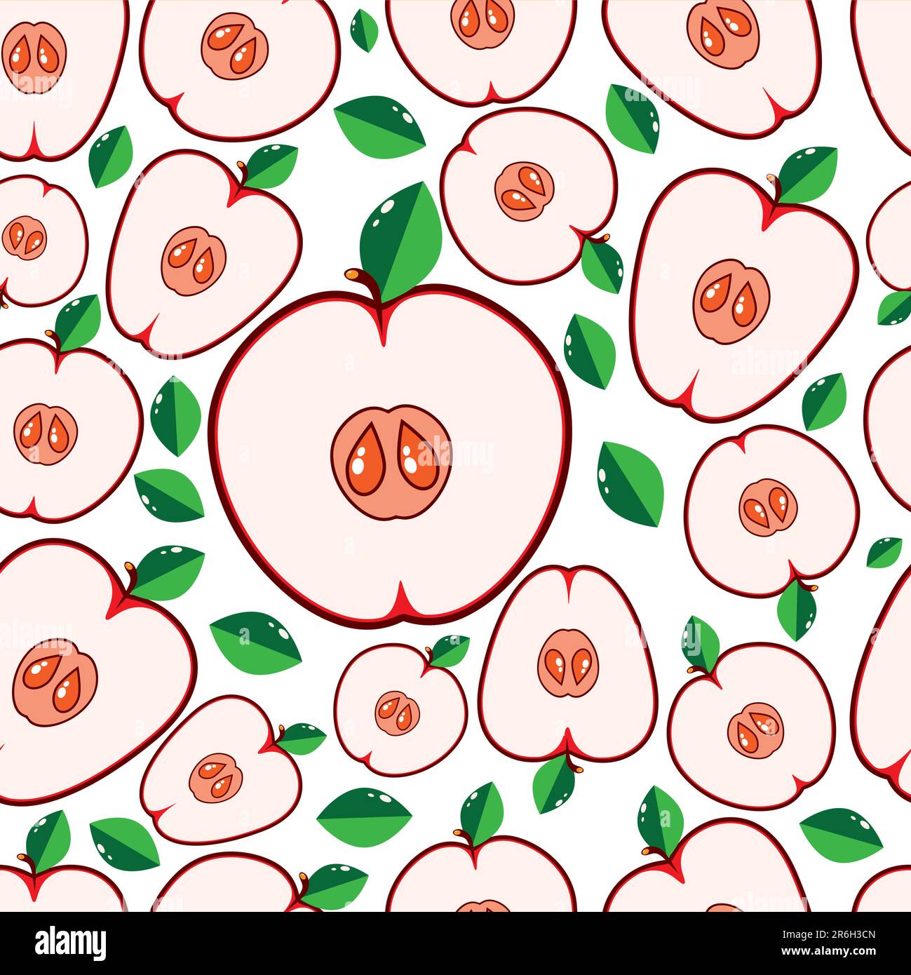 Large leaf seamless Stock Vector Images - Alamy