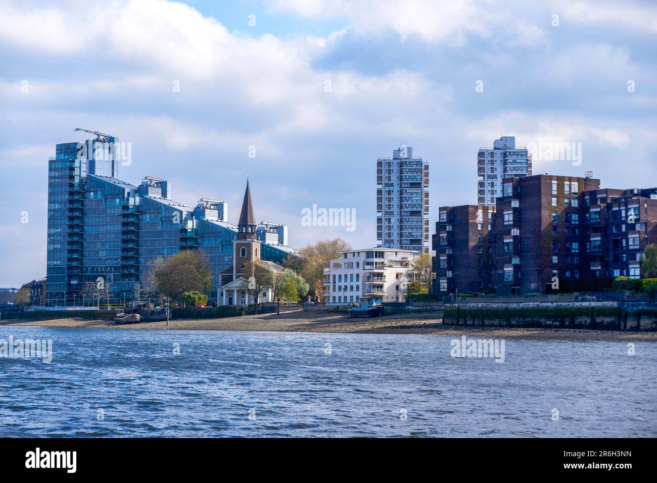 St Mary's Church, Battersea, London - built 1775-1777 - next to the ...