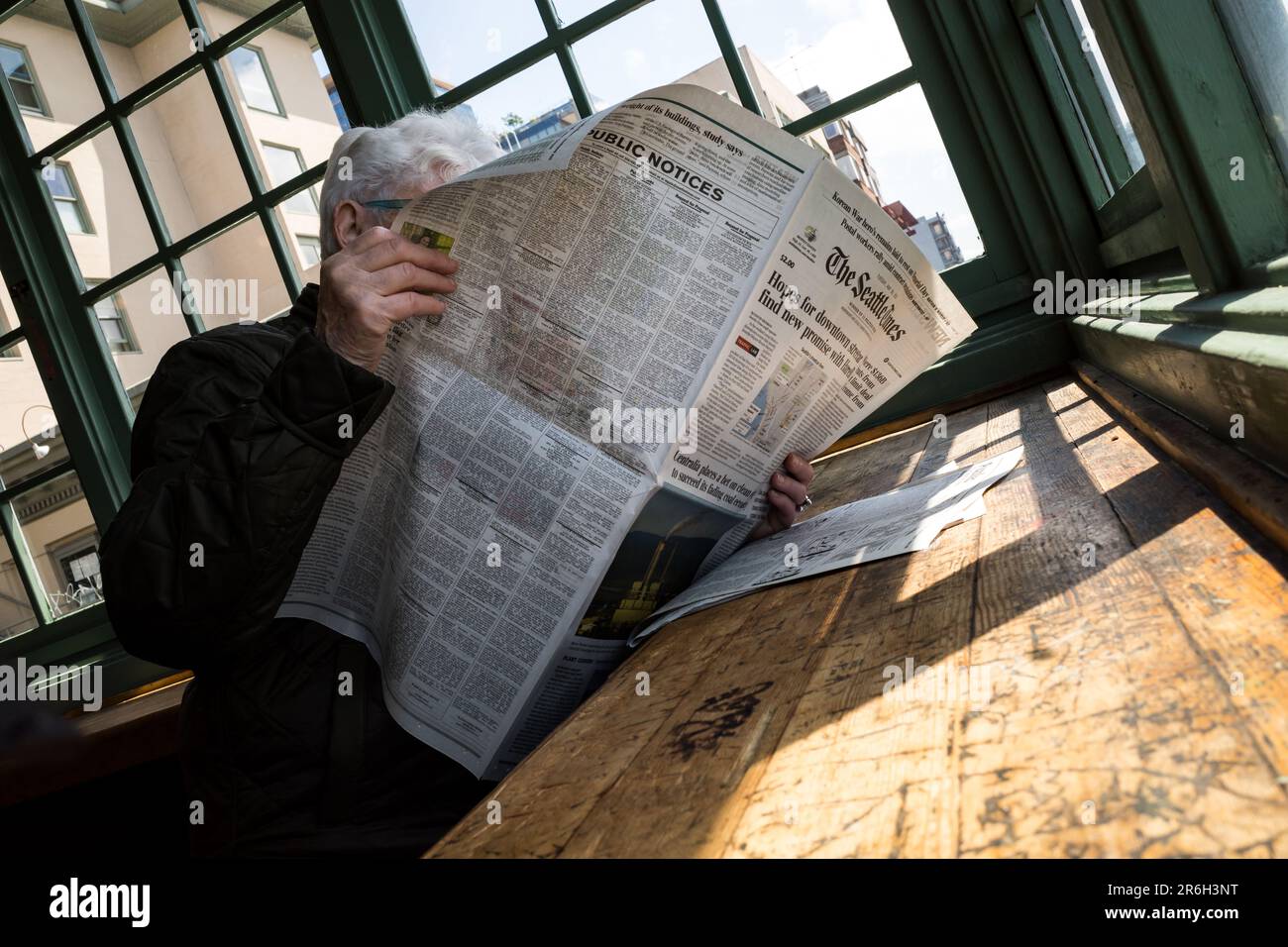 Seattle times newspaper hi-res stock photography and images - Alamy