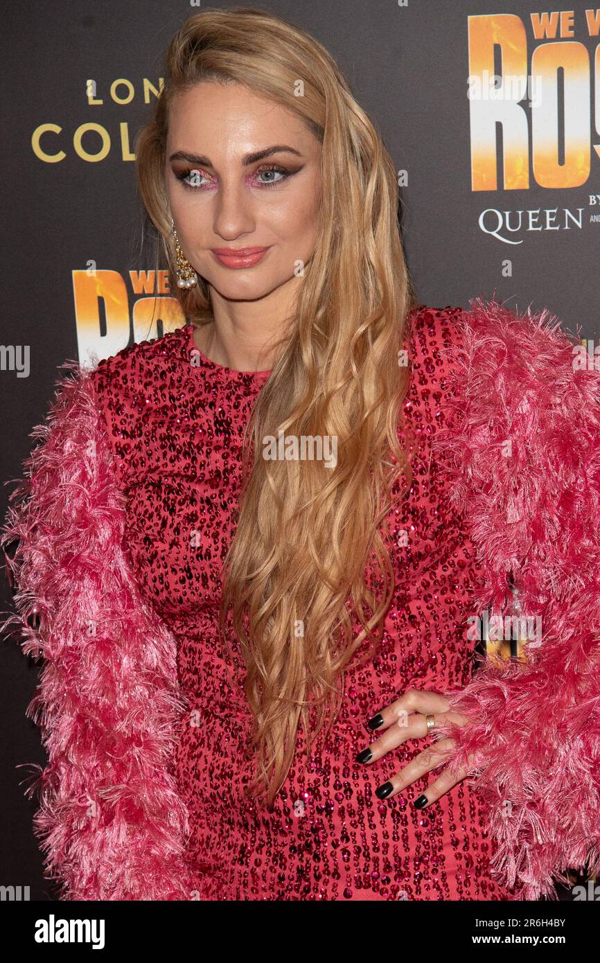 London, UK. Talia Dean at a Gala Night for the musical We Will Rock You ...