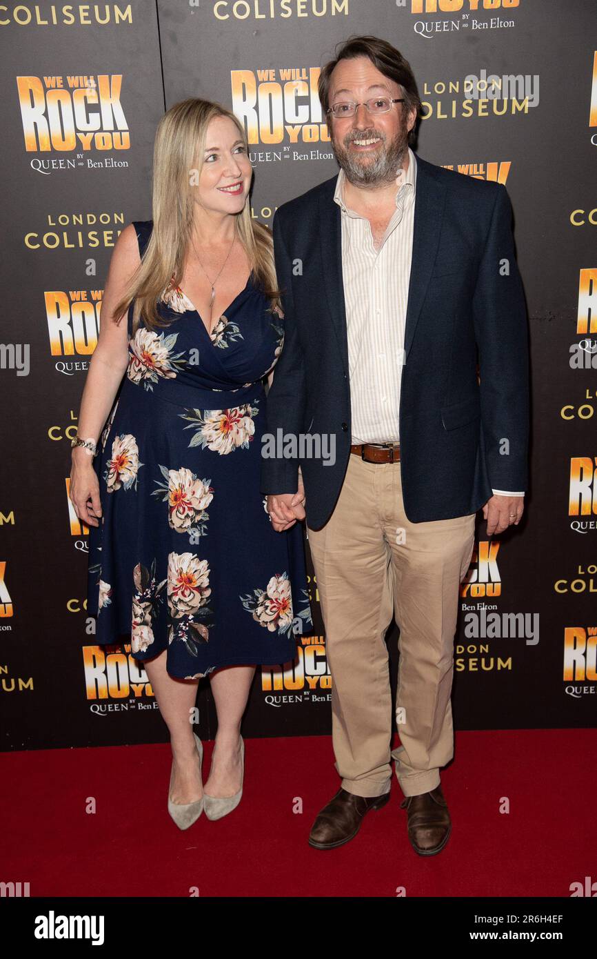 London, UK. David Mitchell and wife Victoria Coren Mitchell at a Gala ...