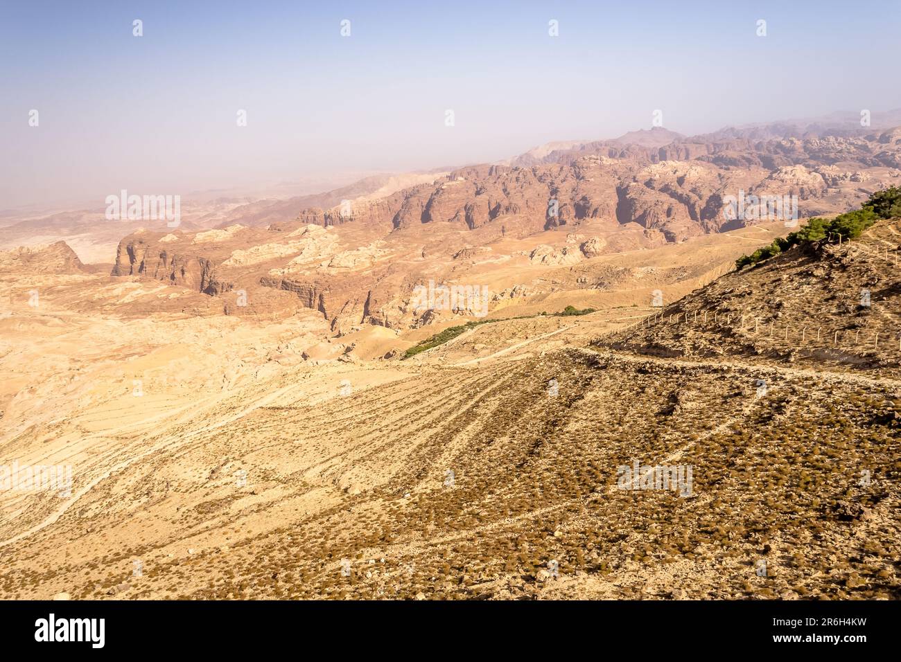 Landscape of the legendary King's Highway in Jordan, an ancient trade ...