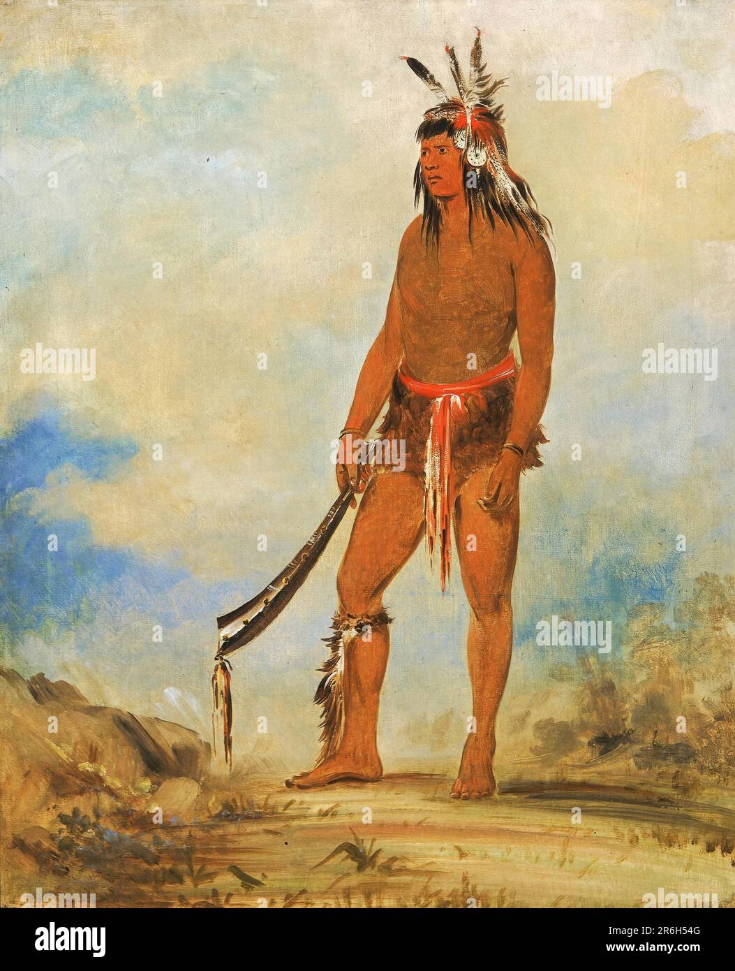 Won-de-tów-a, The Wonder. oil on canvas. Date: 1835. Museum ...