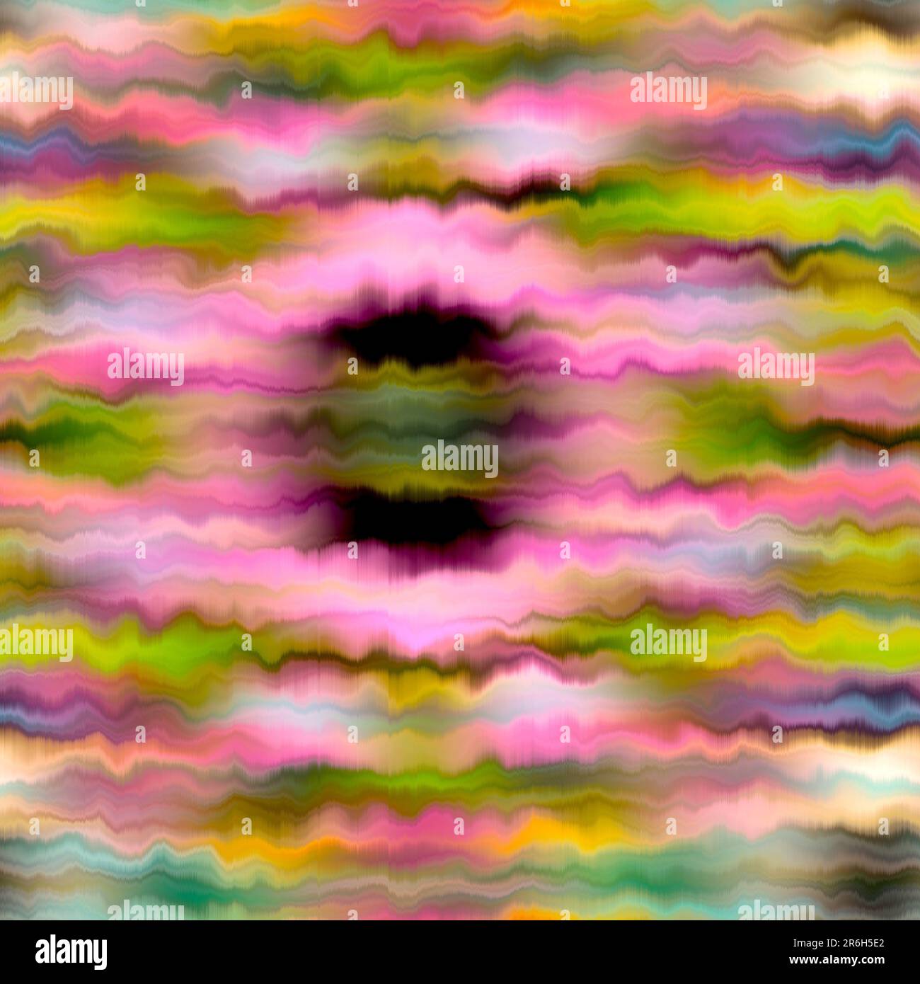 Vibrant tie dye wash seamless pattern. Blurry fashion effect summer ...