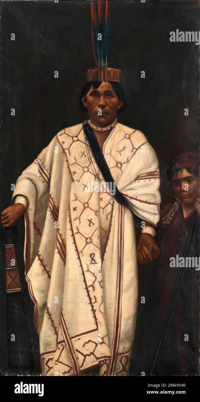 Piro Indian Chief. oil on canvas. Date: ca. 1890-1892. Museum ...