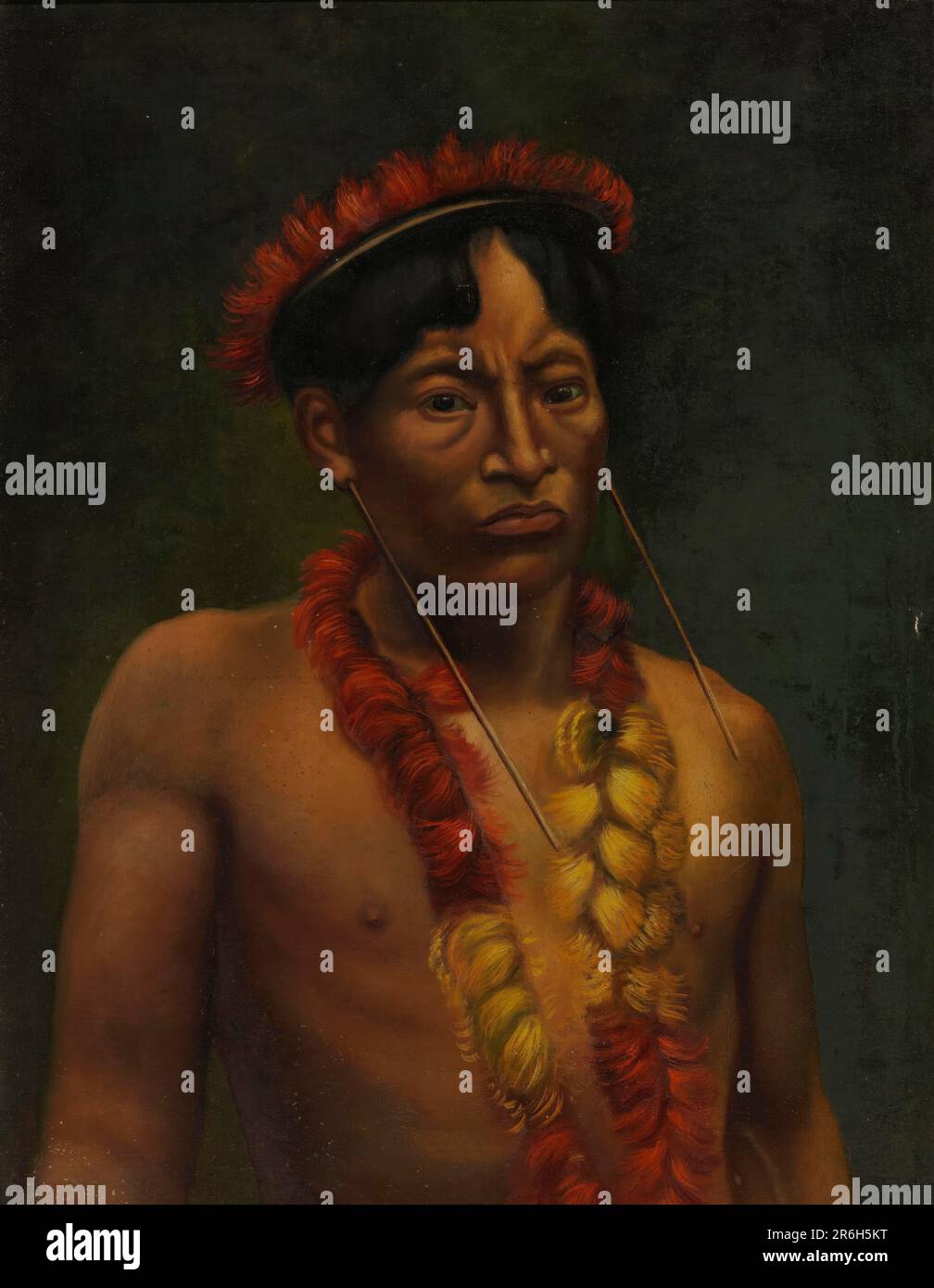 Conibo Indian. oil on canvas. Date: ca. 1890-1892. Museum: Smithsonian ...