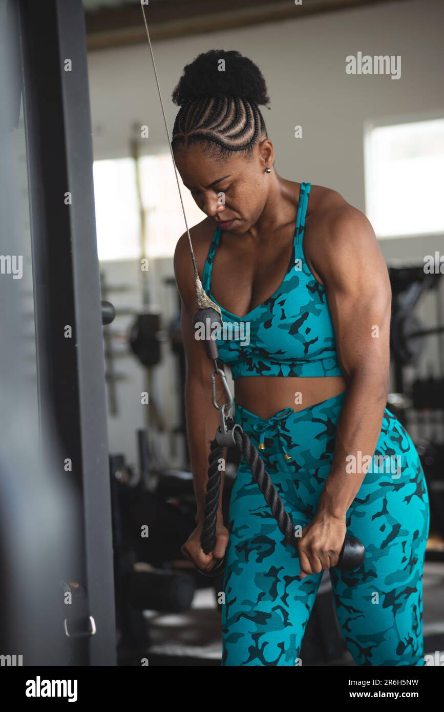 Woman showing determination on hi-res stock photography and images - Alamy