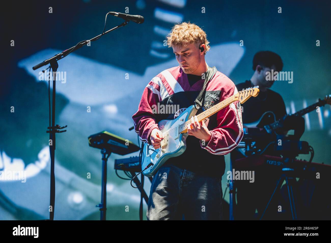 Newcastle upon Tyne, UK. 9th June, 2023. Sam Fender plays the first of ...