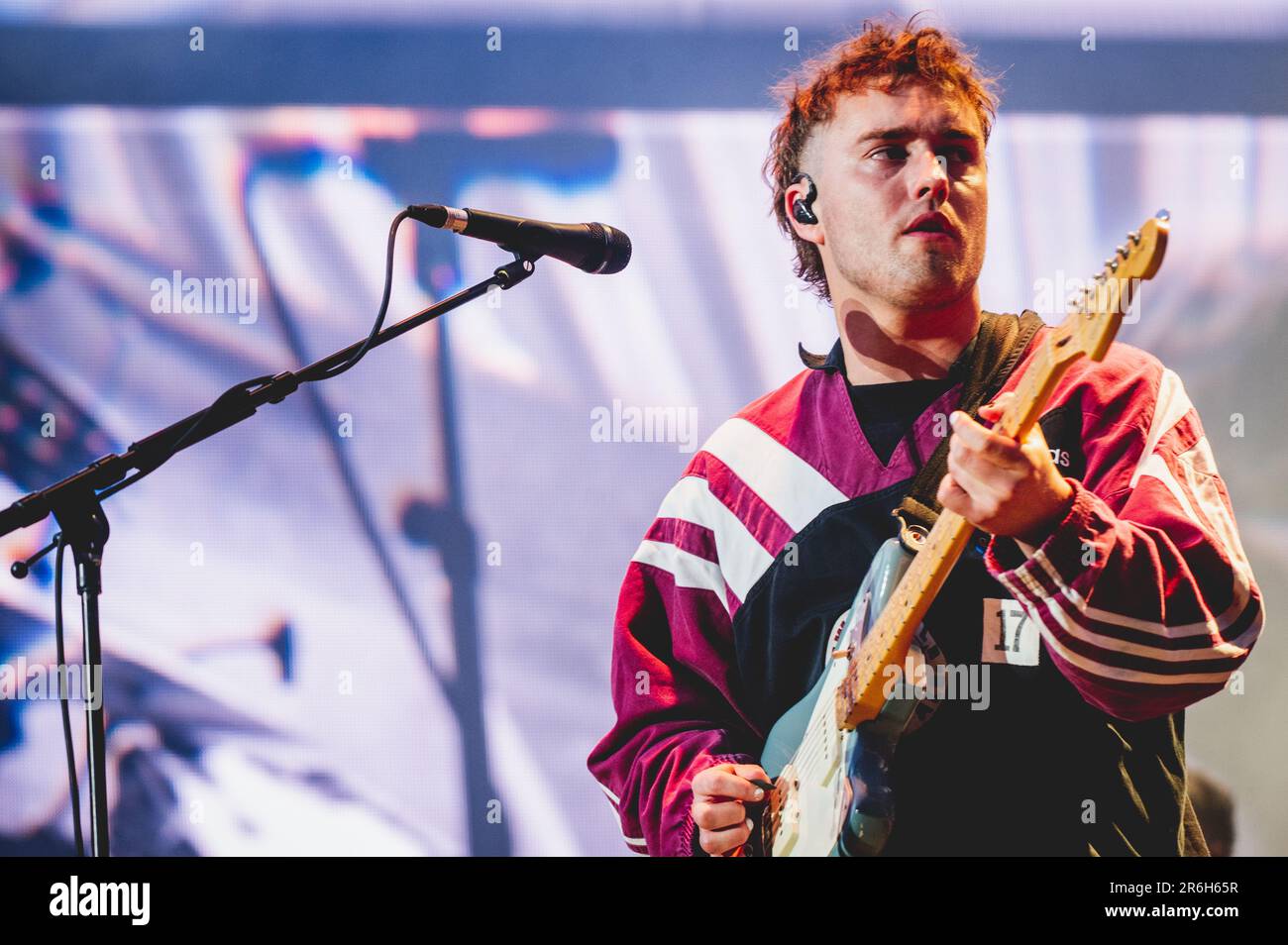 Newcastle upon Tyne, UK. 9th June, 2023. Sam Fender plays the first of ...