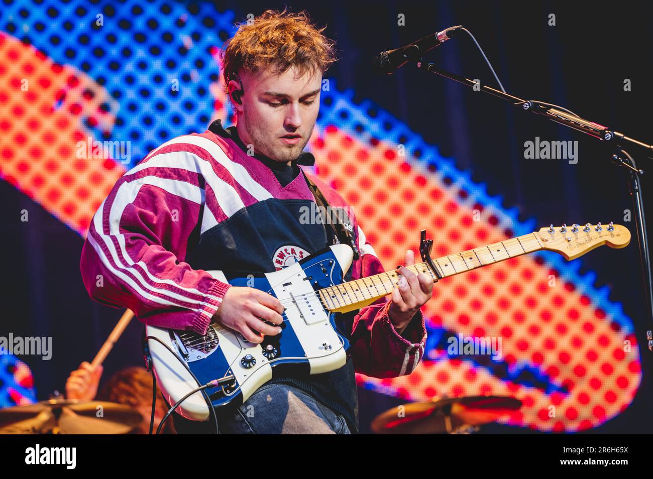 Newcastle upon Tyne, UK. 9th June, 2023. Sam Fender plays the first of ...