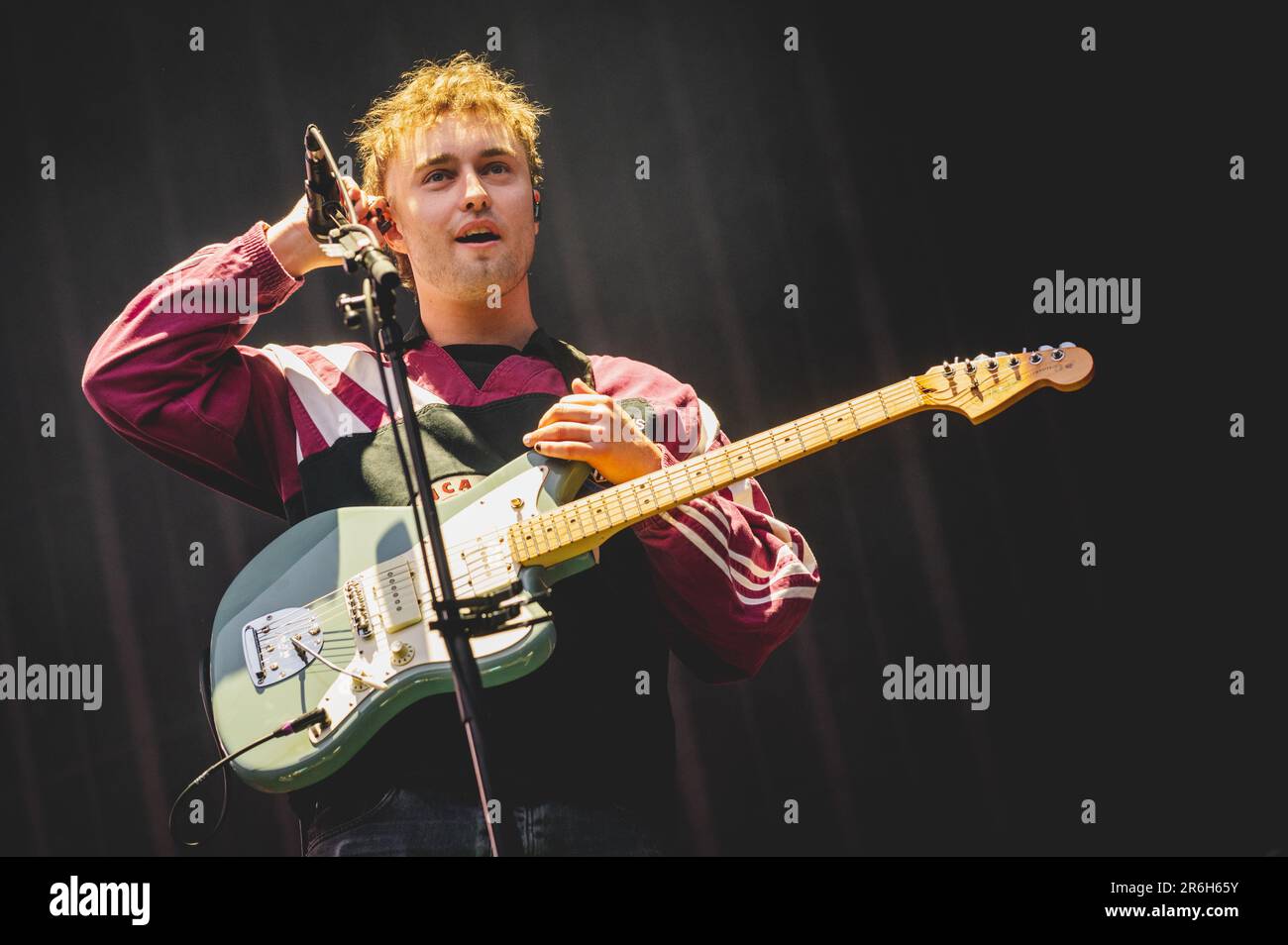 Newcastle upon Tyne, UK. 9th June, 2023. Sam Fender plays the first of ...