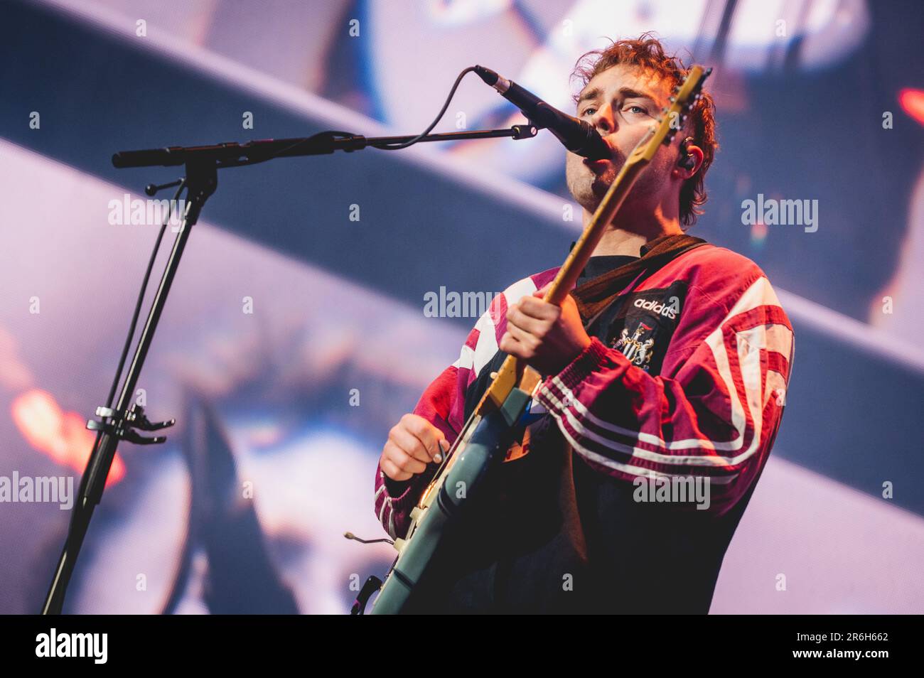 Newcastle upon Tyne, UK. 9th June, 2023. Sam Fender plays the first of ...