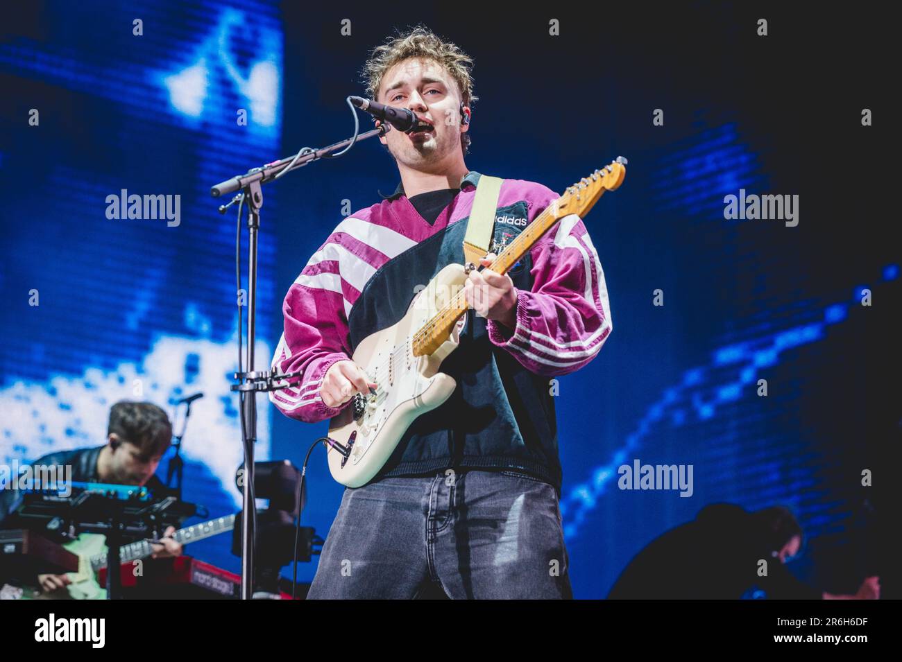 Newcastle upon Tyne, UK. 9th June, 2023. Sam Fender plays the first of ...