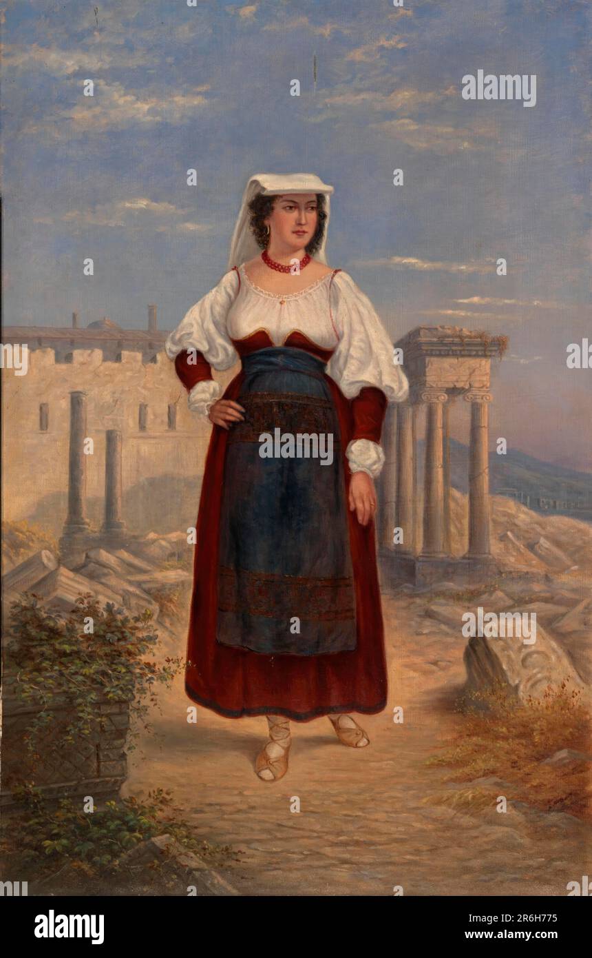 Italian Woman. oil on canvas. Date: ca. 1890-1899. Museum: Smithsonian ...