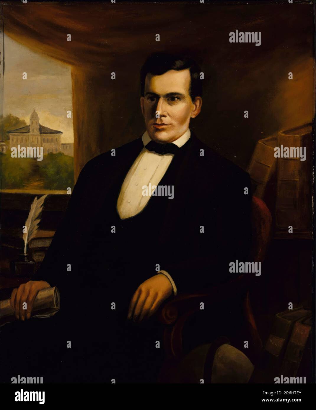 Portrait of Freeman Cary. oil on canvas. Date: ca. 1856. Museum ...