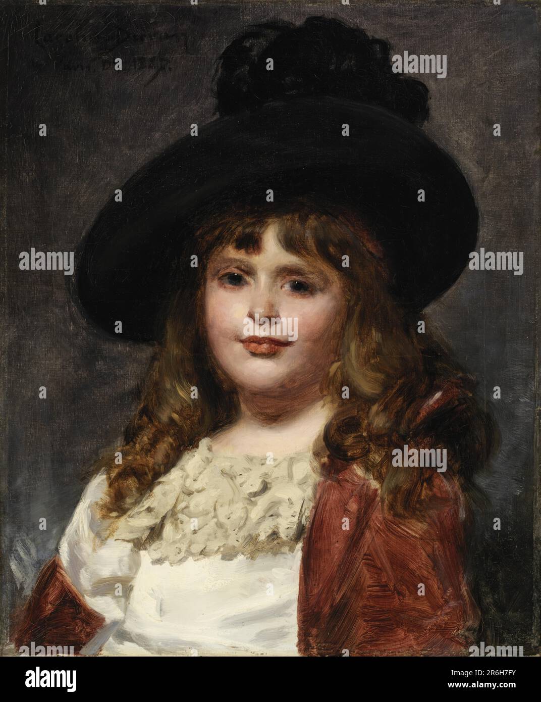 Laura at Seven. oil on canvas. Date: 1887. Museum: Smithsonian American ...