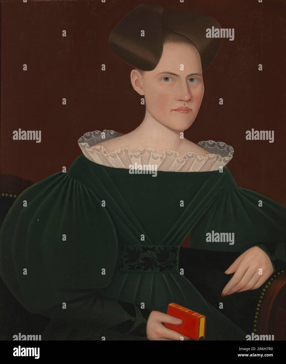 Portrait of Helen (Lena) Ten Broeck. oil on canvas. Date: 1834. Museum ...