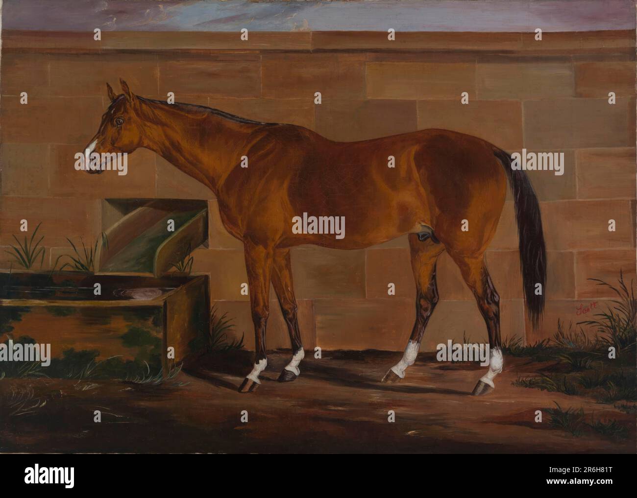 Portrait of Lexington. Date: ca. 1857. Oil on canvas mounted on ...