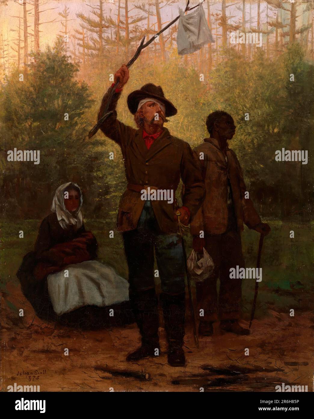 Surrender of a Confederate Soldier. Date: 1873. oil on canvas. Museum ...