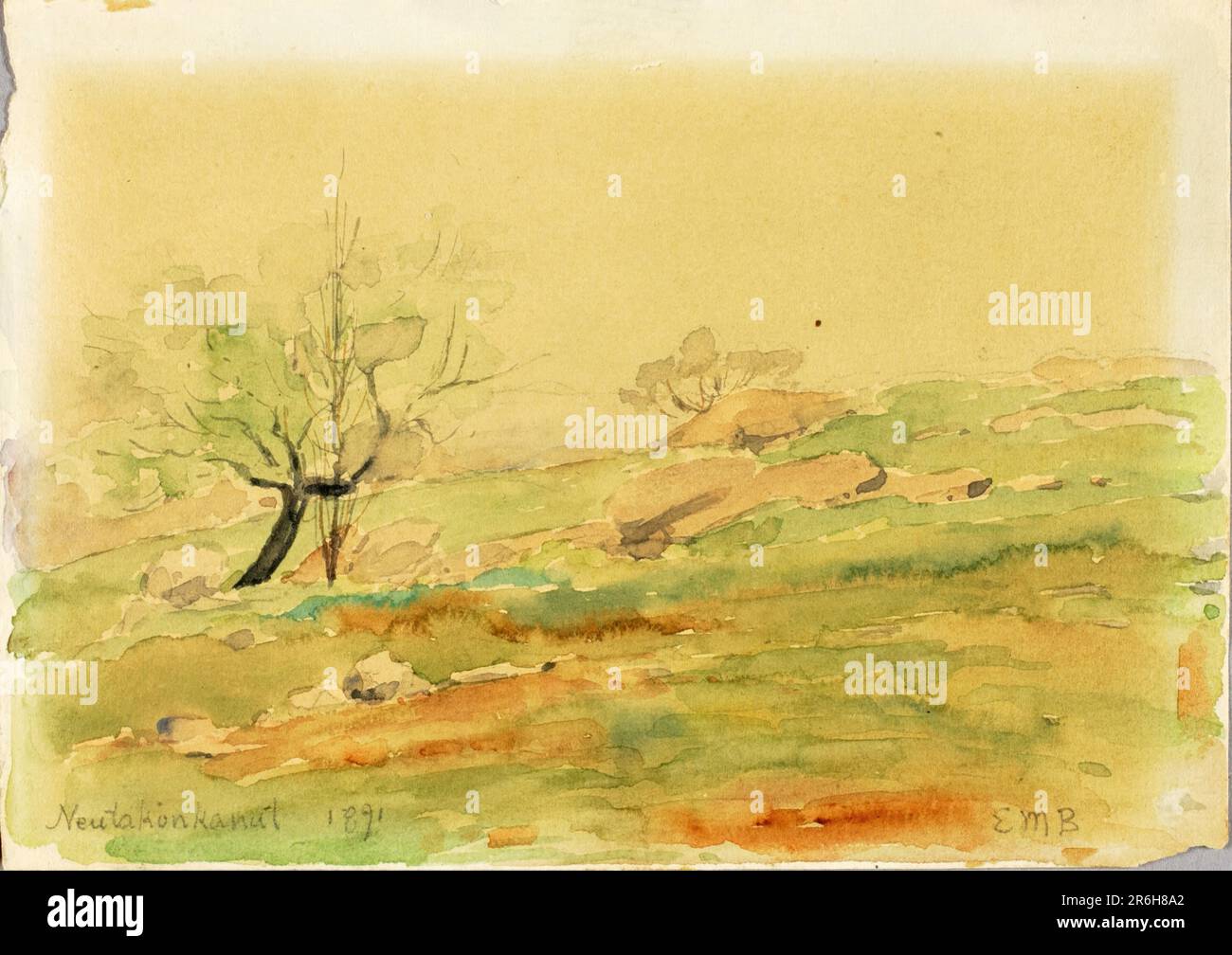 Neutakonkanut. watercolor and pencil on paper. Date: 1891. Museum ...