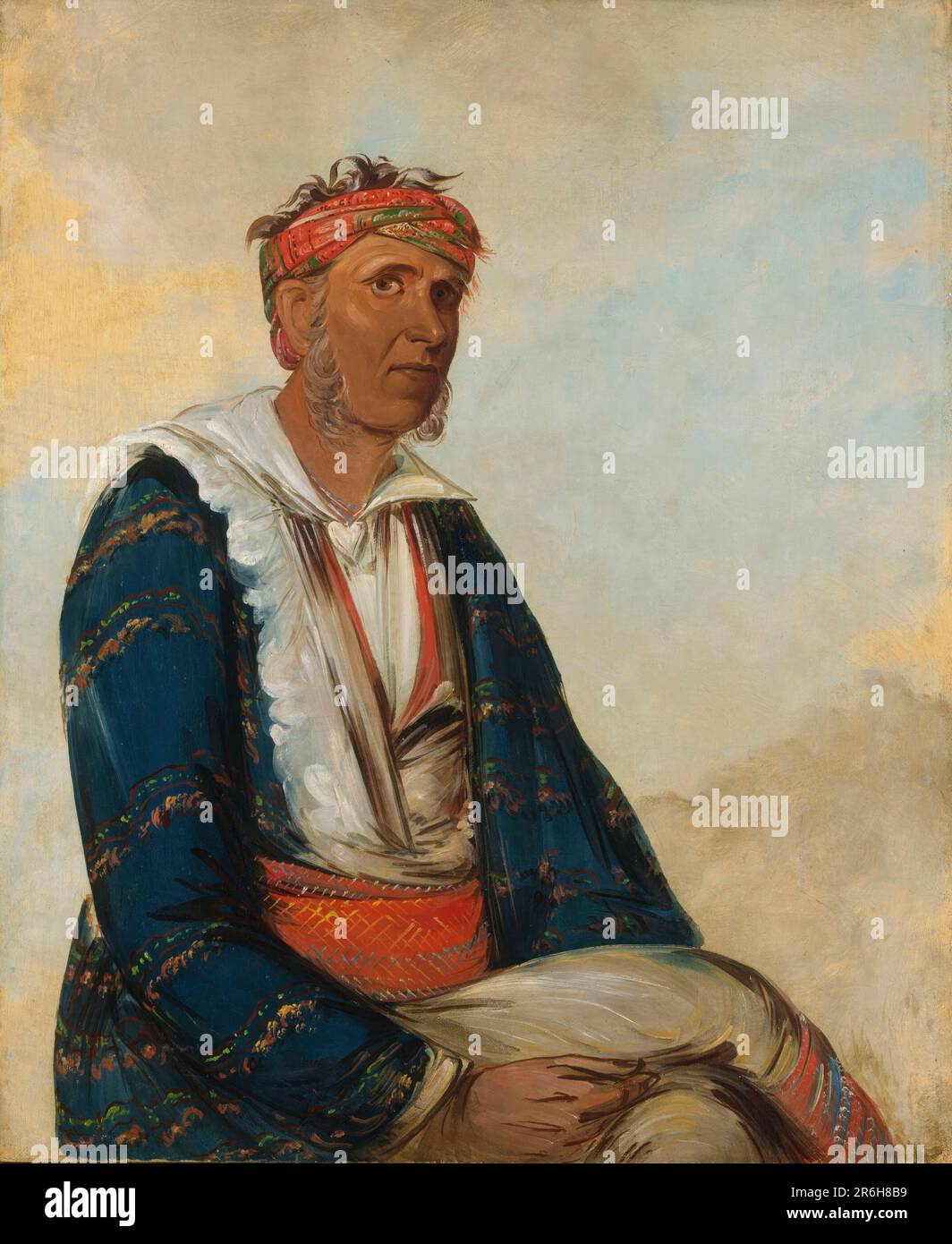 Cól-lee, a Band Chief. oil on canvas. Date: 1834. Museum: Smithsonian ...
