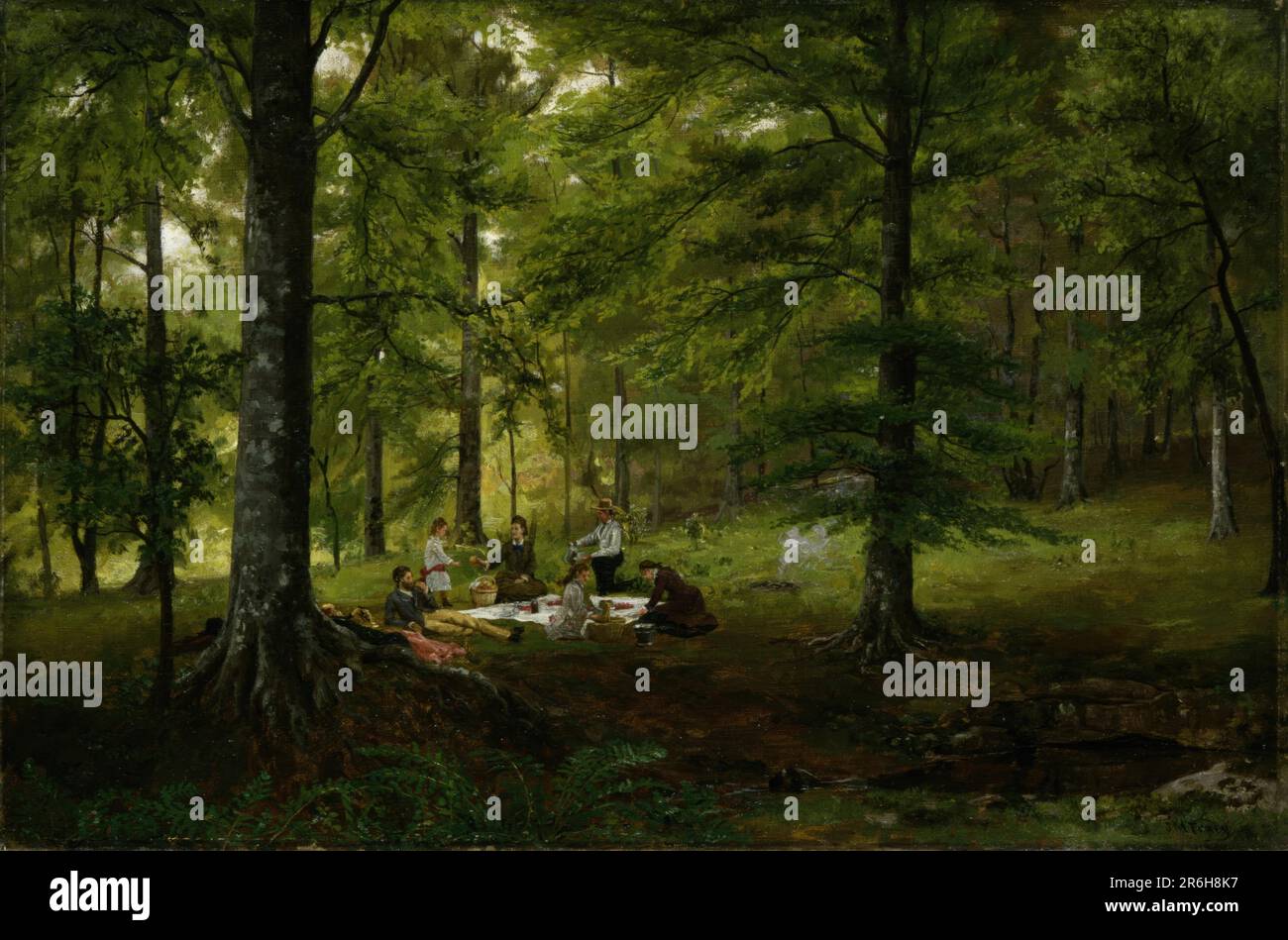 Untitled--Picnic Scene. Date: ca. 1870. oil on canvas. Museum ...