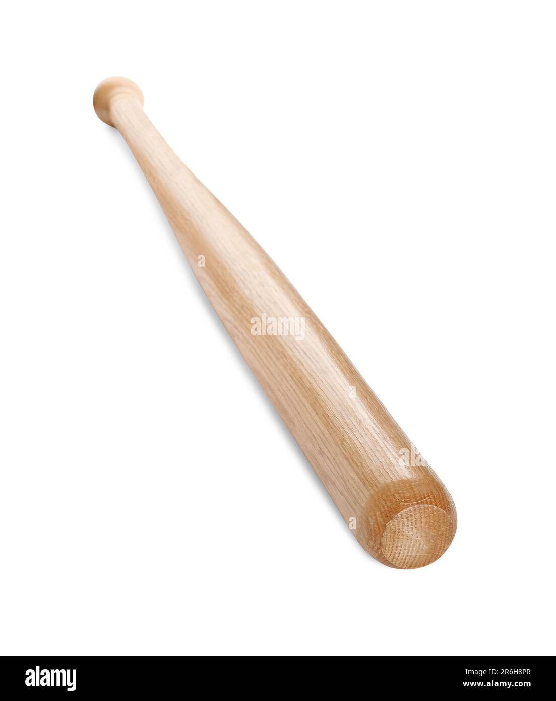 Wooden baseball bat isolated on white. Sports equipment Stock Photo - Alamy