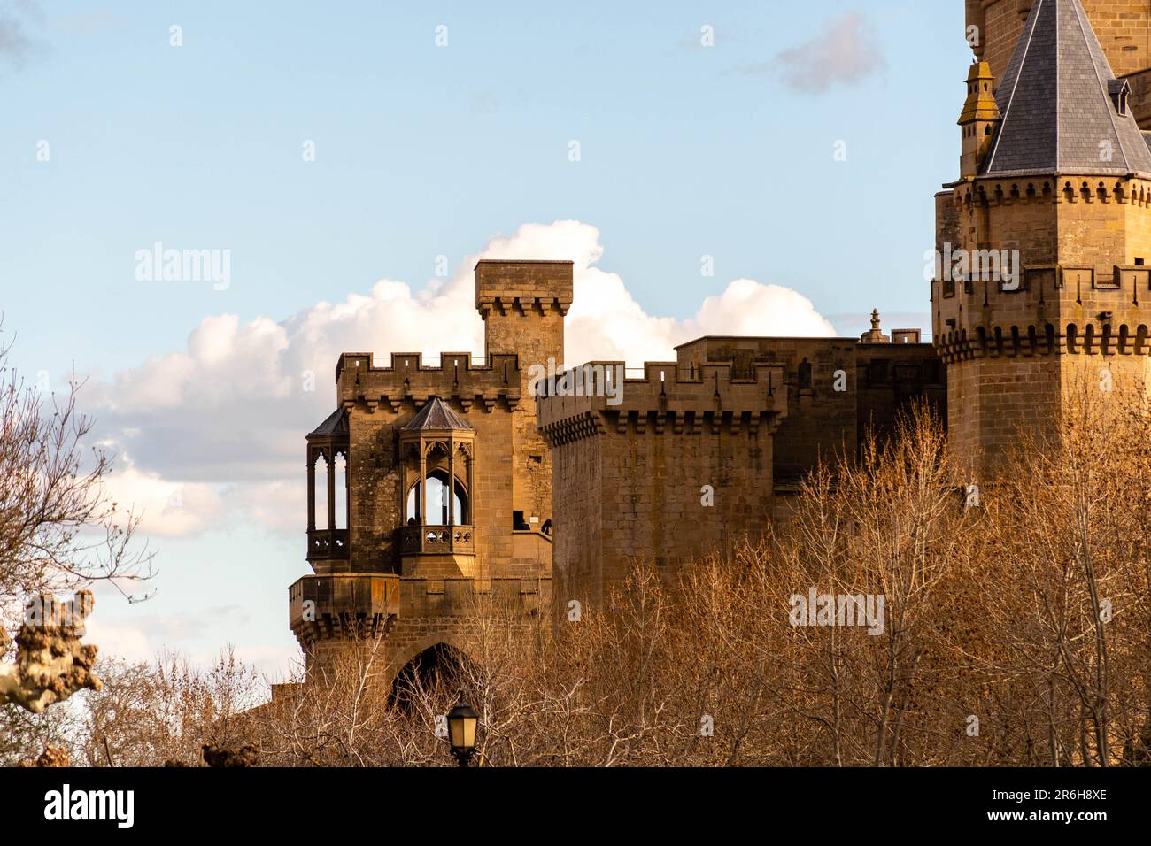 Olite town square hi-res stock photography and images - Alamy