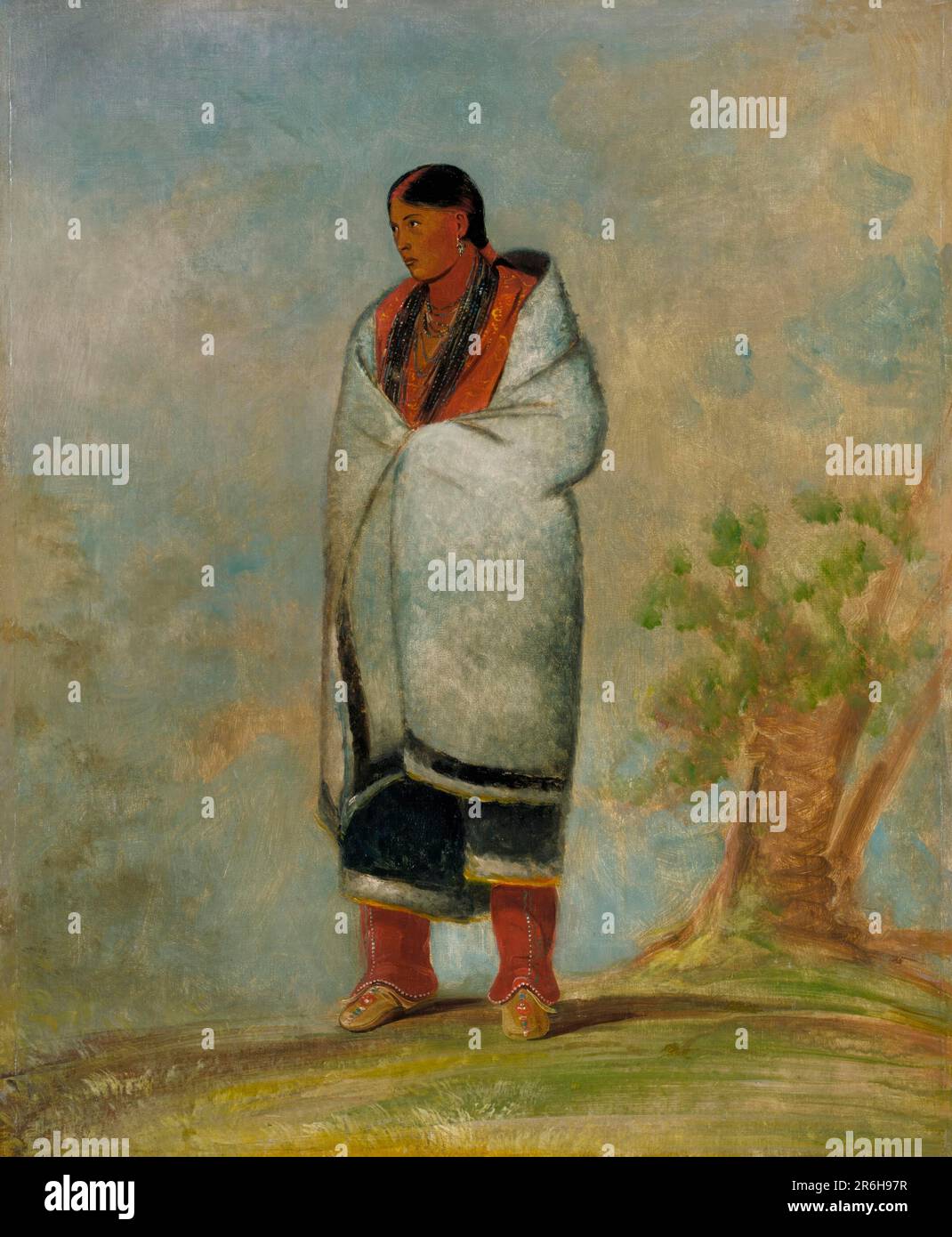 Native american shoes and clothes hi-res stock photography and images ...