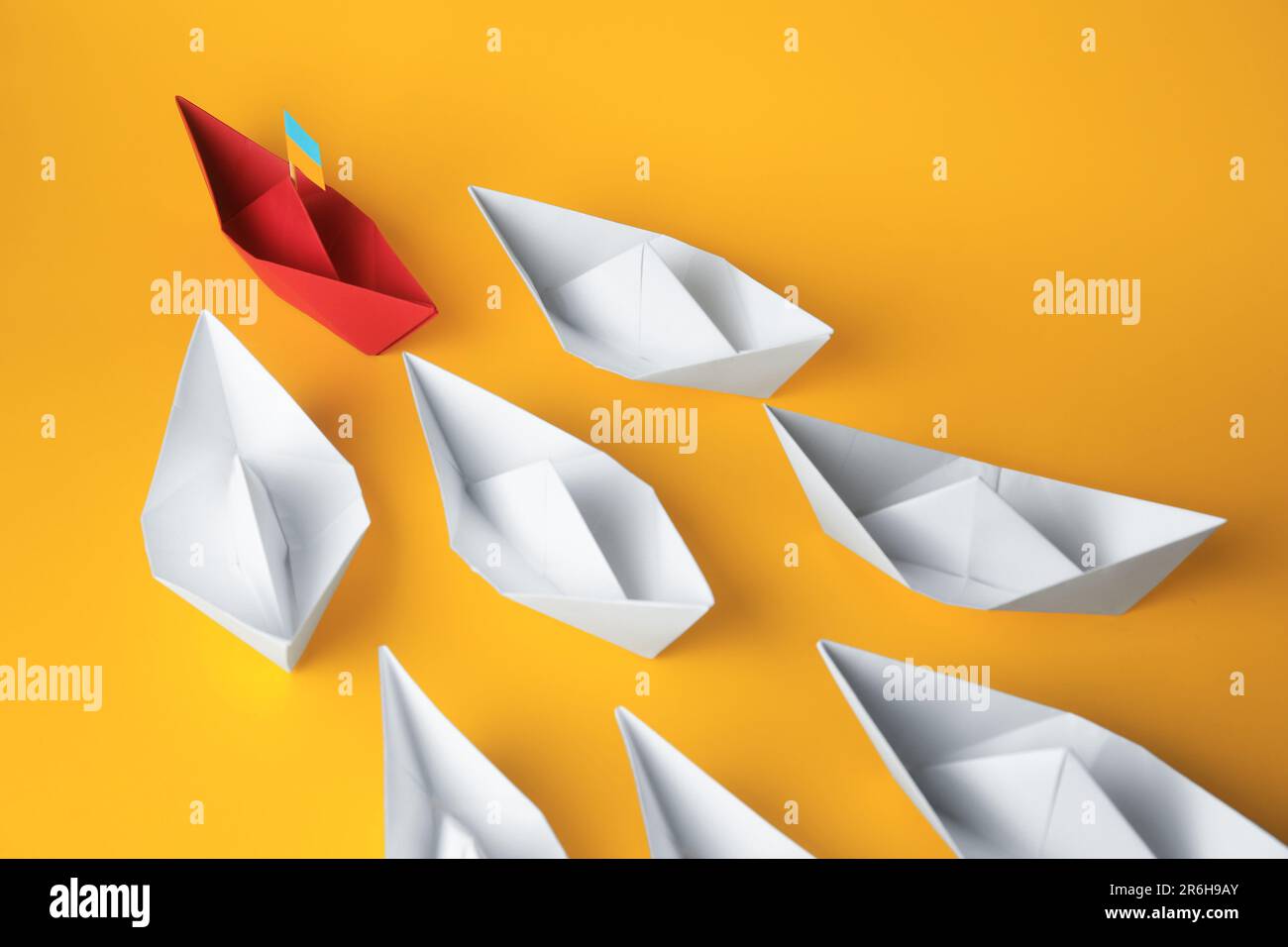 Red different one flag hi-res stock photography and images - Alamy
