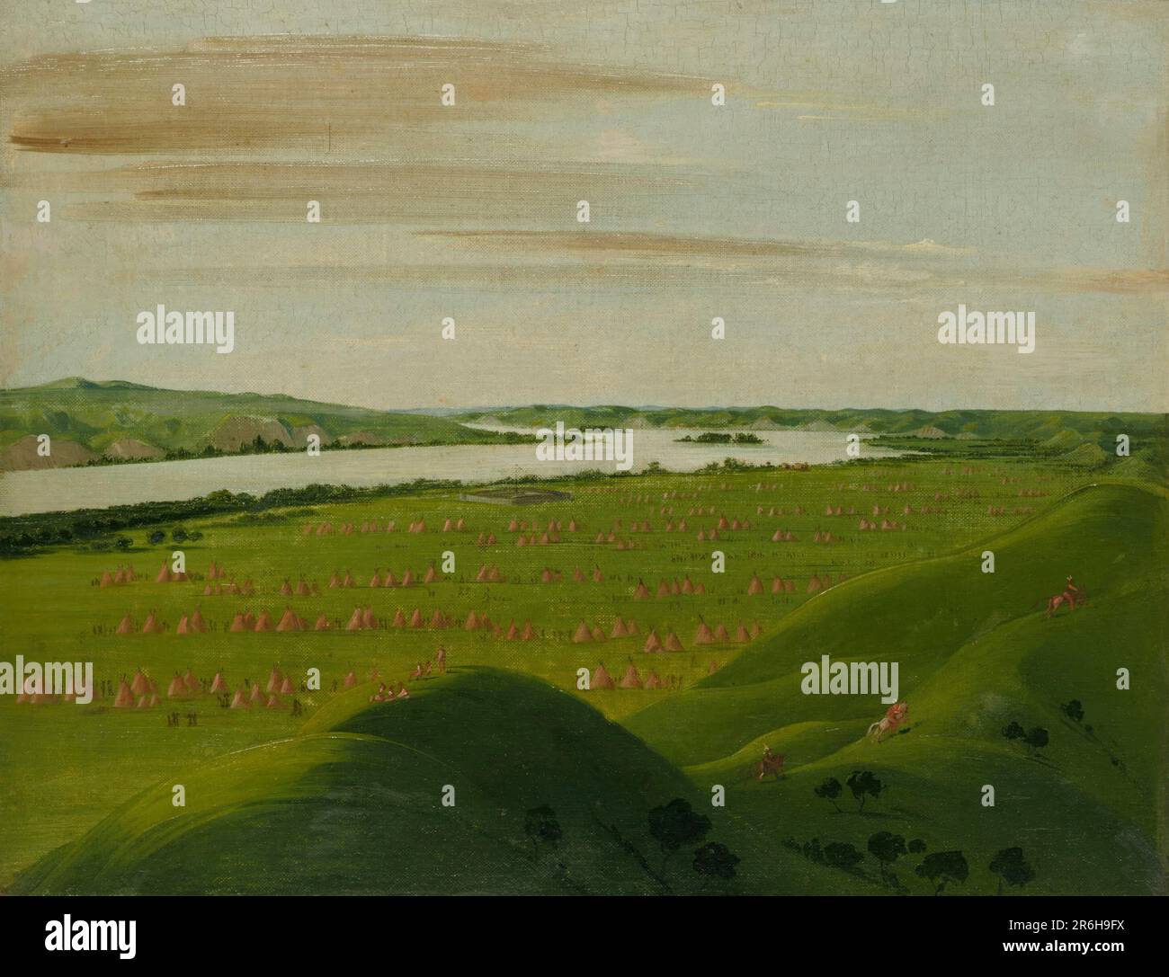 Fort Pierre, Mouth of the Teton River, 1200 Miles above Saint Louis ...