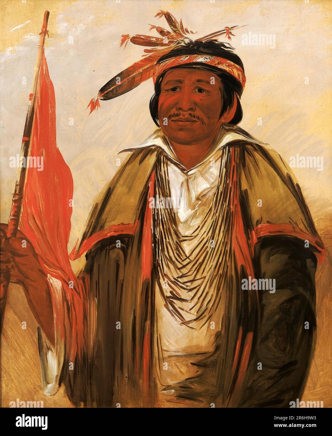 Ke-chím-qua, Big Bear. oil on canvas. Date: 1830. Museum: Smithsonian ...