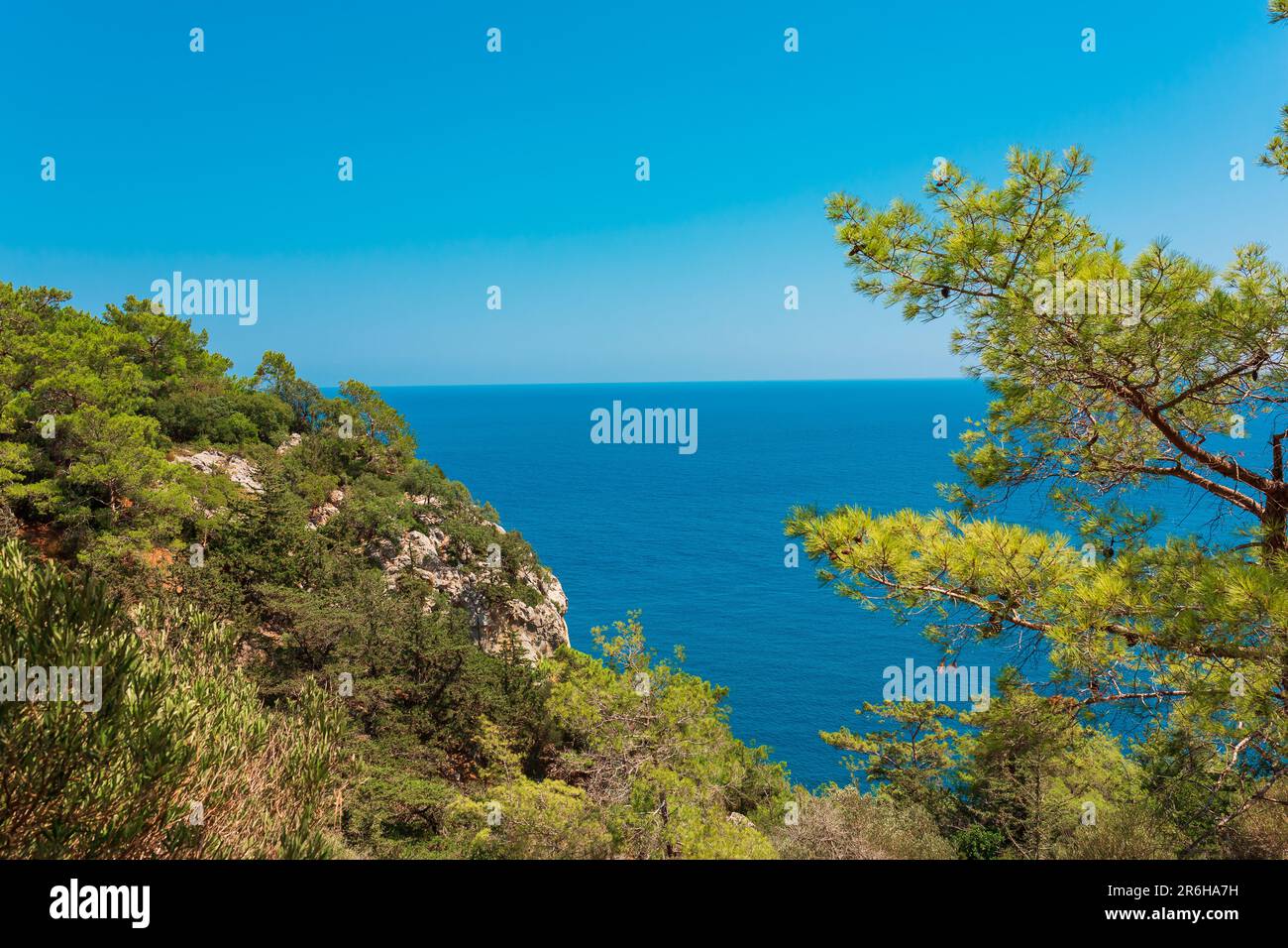 Beautiful view on coast near Kemer, Antalya, Turkey Kemer, Antalya ...