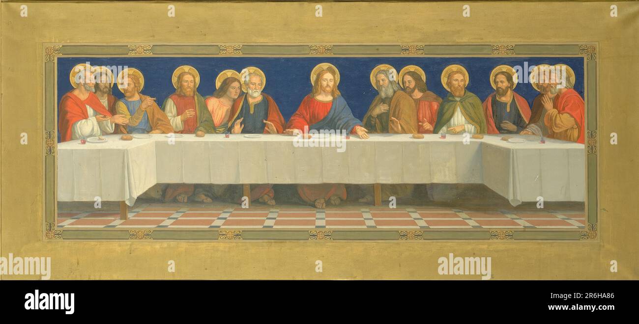 The Last Supper. oil on canvas. Date: 1915-1925. Museum: Smithsonian ...