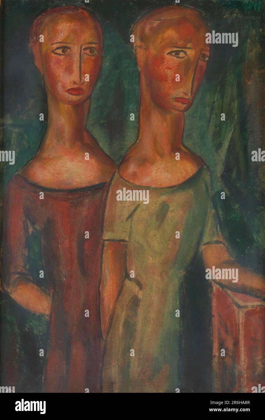 Duality. Date: ca. 1925-1930. Oil on paperboard. Museum: Smithsonian ...