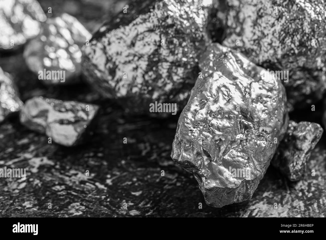 Silver table piece Black and White Stock Photos & Images - Alamy