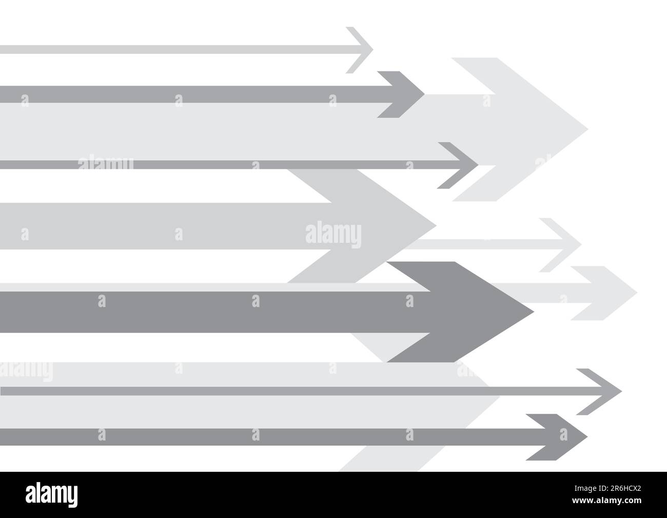 Simple arrows on a white background Stock Vector Image & Art - Alamy