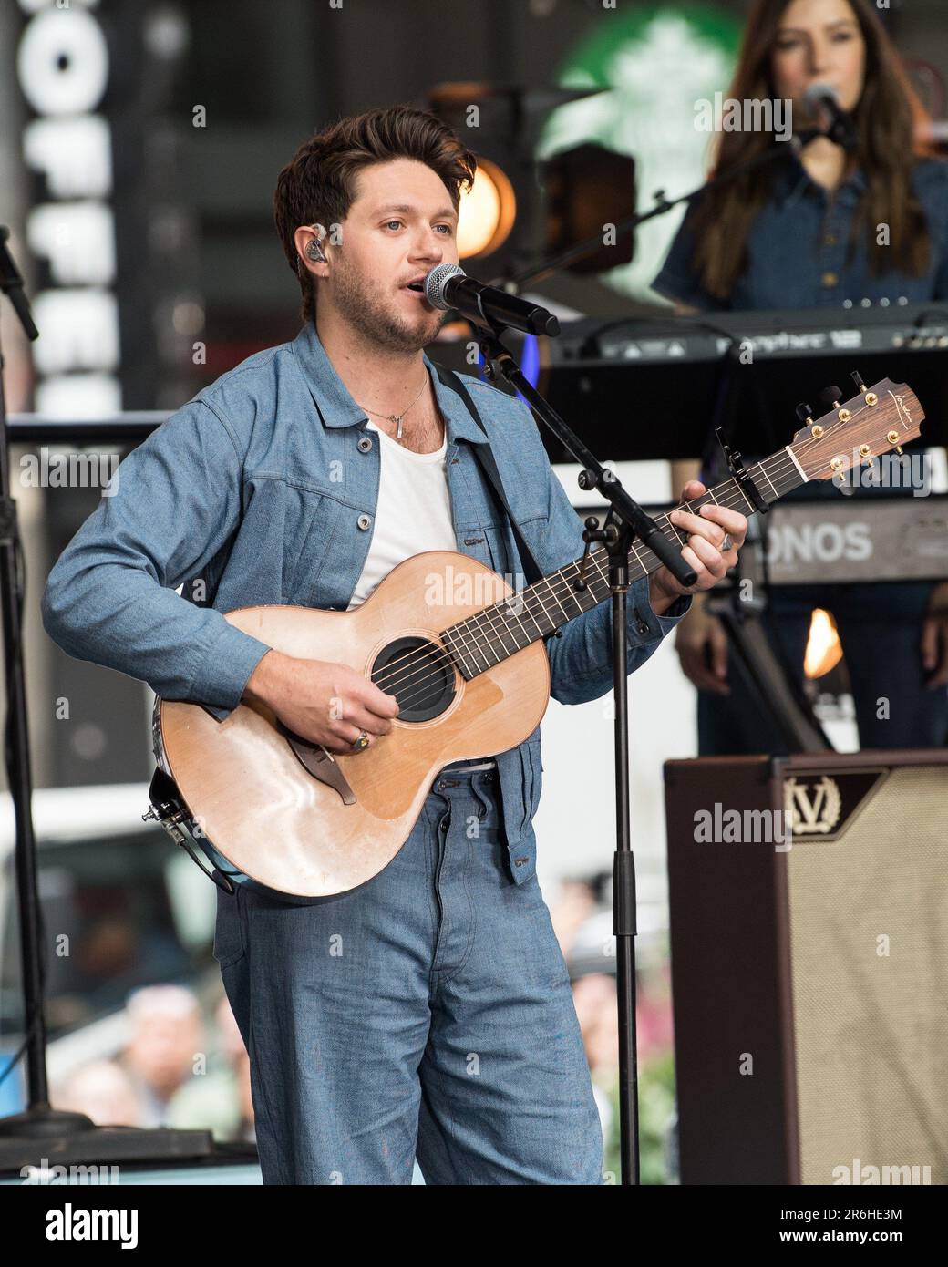 New York, NY, USA. 9th June, 2023. Niall Horan on stage for NBC Today ...