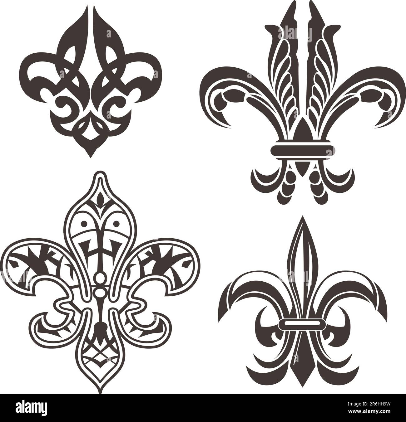 classic fleur de lis symbol Stock Vector Image & Art - Alamy