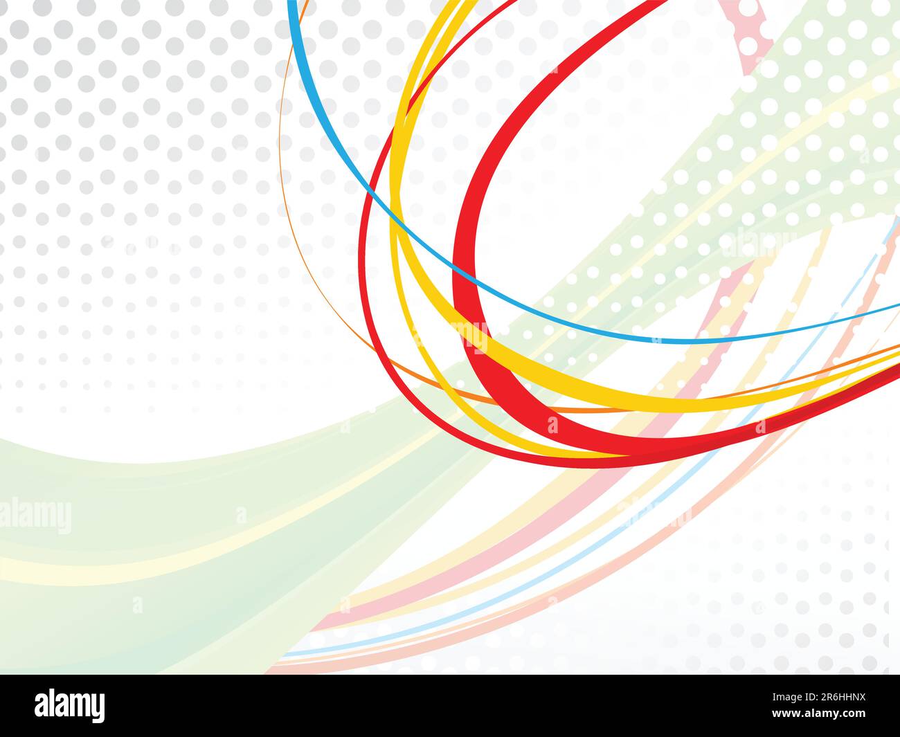 abstract colourful rainbow wave lines with blank space of sample text ... abstract colourful rainbow wave lines with blank space of sample text ...