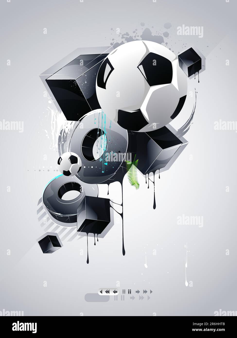 abstract objects in the style of graffiti Stock Vector Image & Art - Alamy